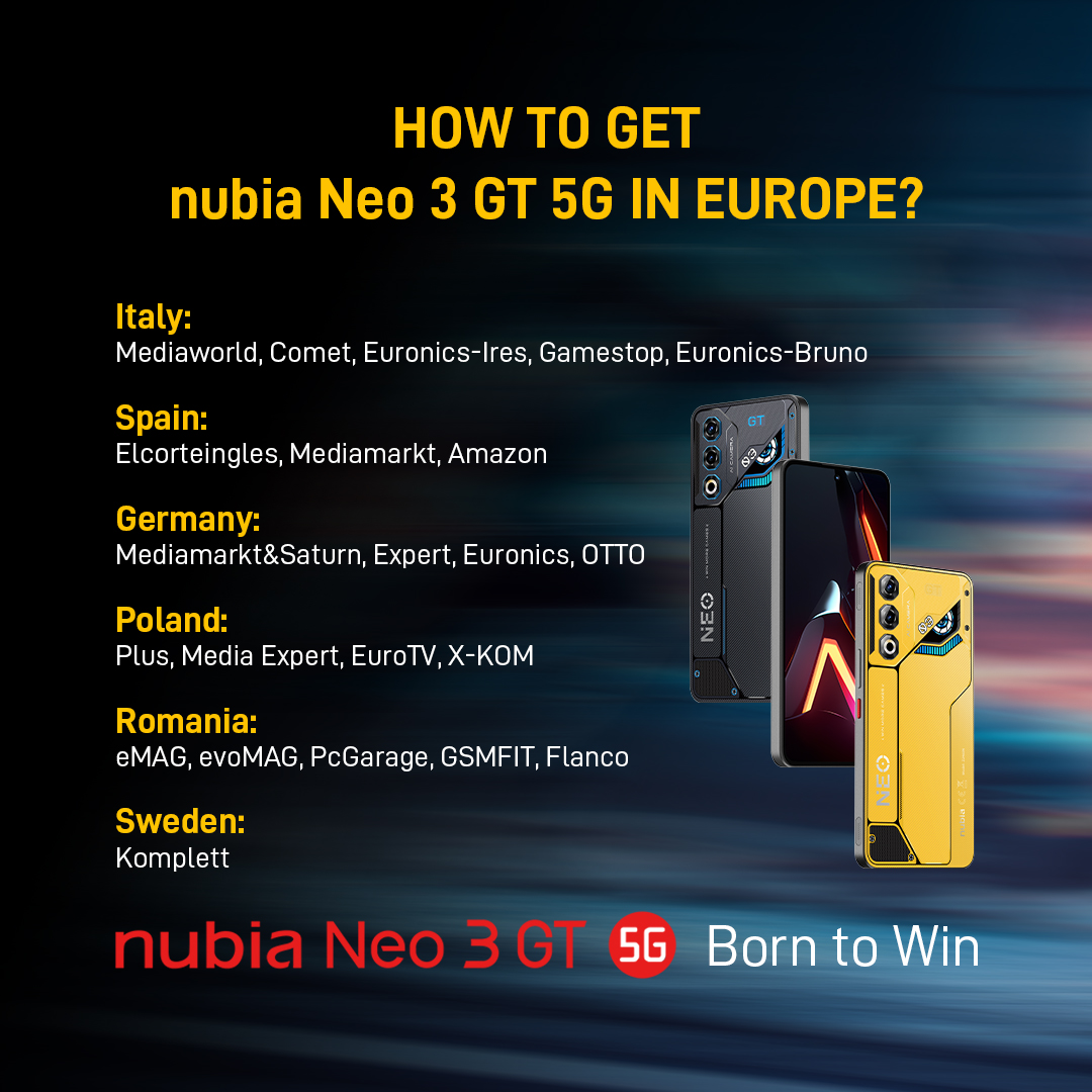 nubia Neo 3 GT 5G